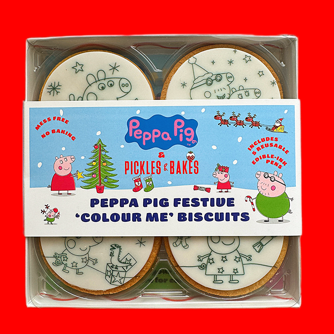 Peppa Pig Christmas Biscuits – Pickles & Bakes Limited